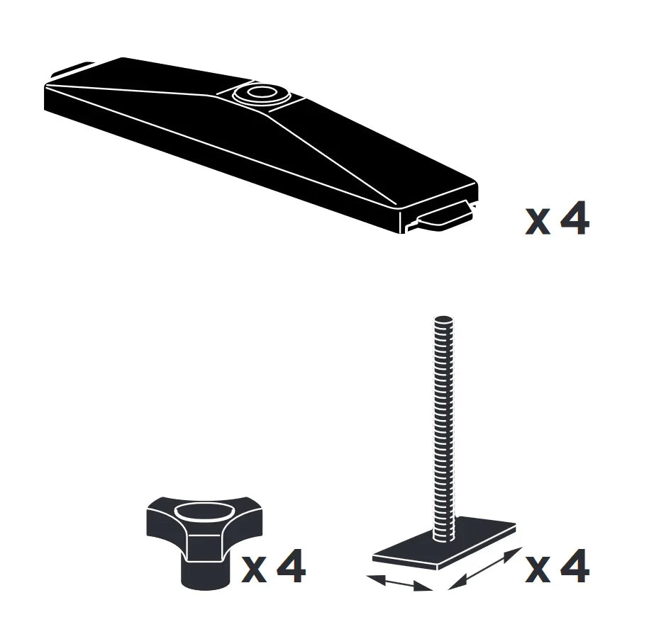 Thule T-Track Adapter 697-6
